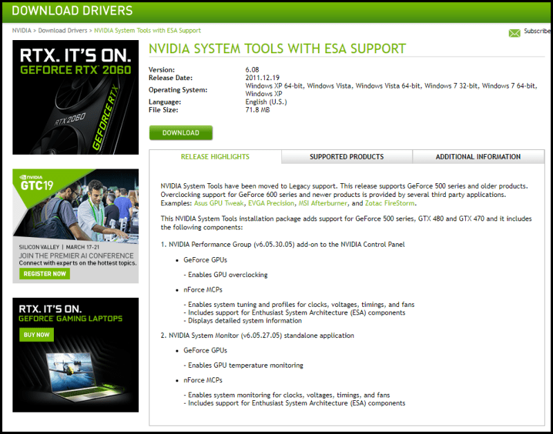How To: Bring Back the “Performance” Tab in NVIDIA Control Panel – The ...