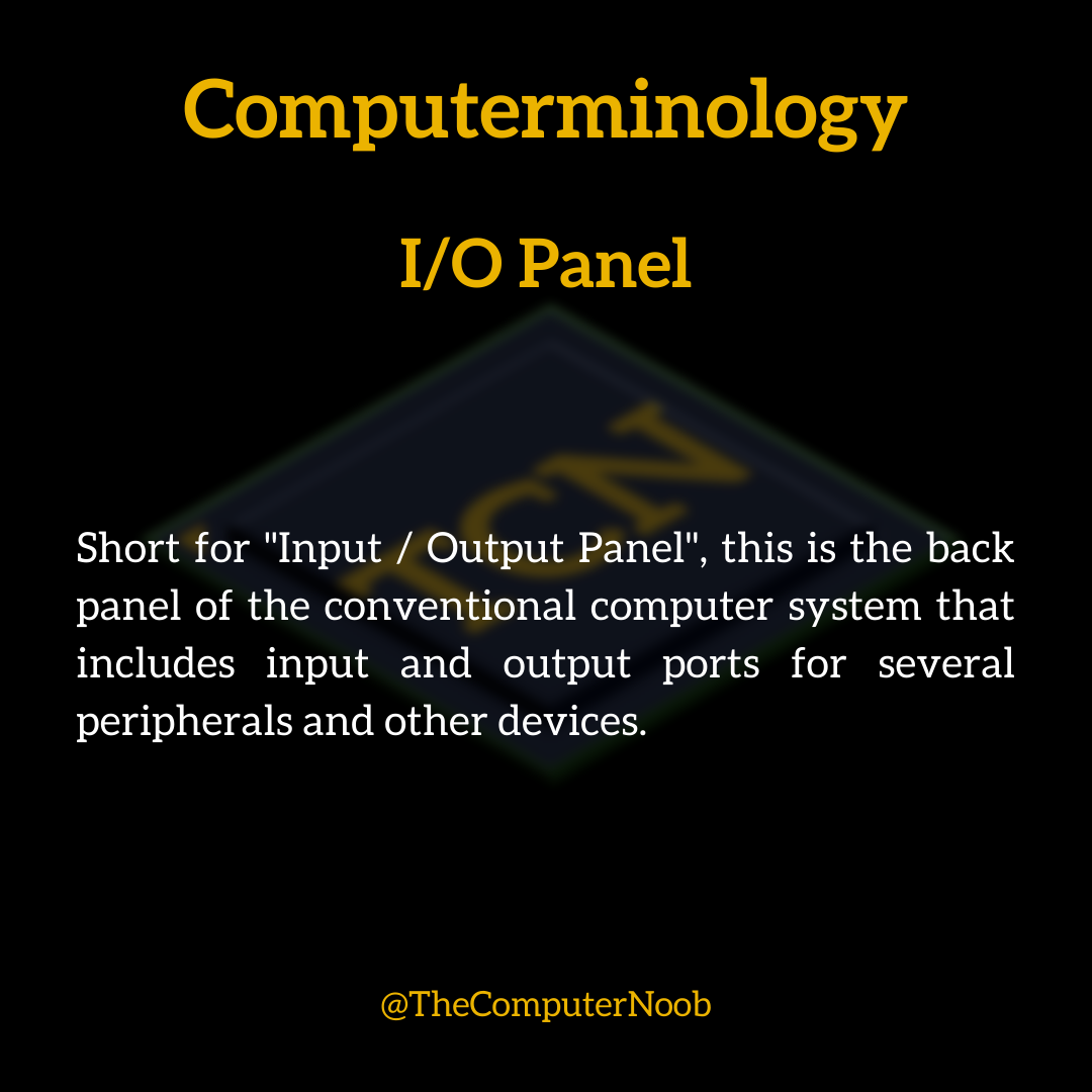 Learn Computer Science Terms – The Computer Noob