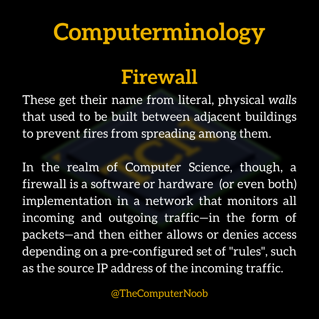 Learn Computer Science Terms – The Computer Noob