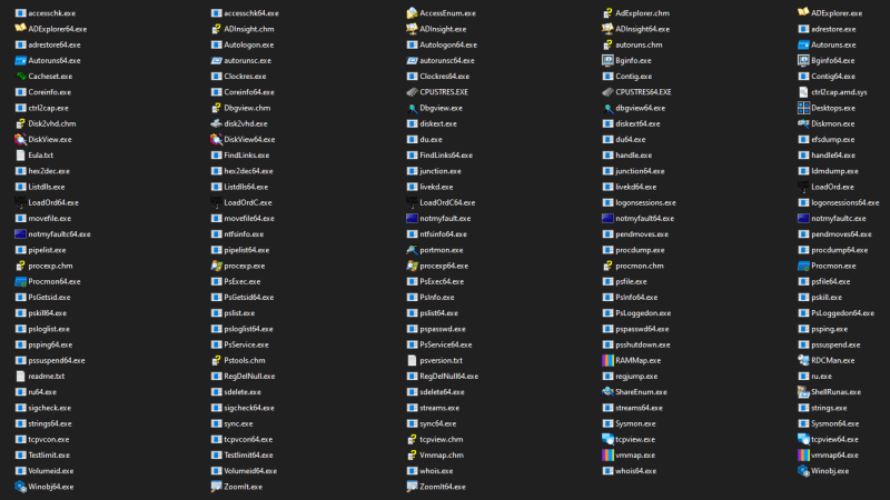 SysInternals & PsTools: All The Tools & What They Do – The Computer Noob